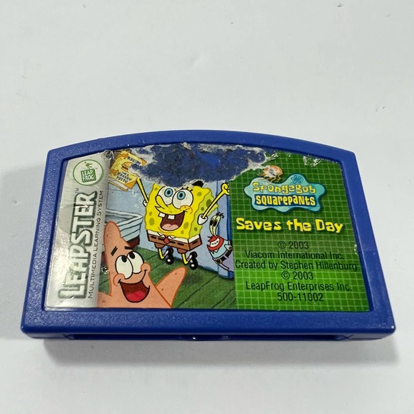 Leapfrog | Video Games & Consoles | Leap Frog Leapster Spongebob ...